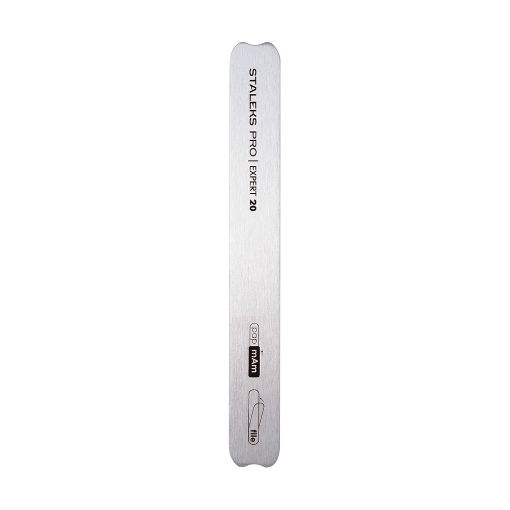 Metal base for straight nail file STALEKS PRO EXPERT 20 - Texas Nail Store